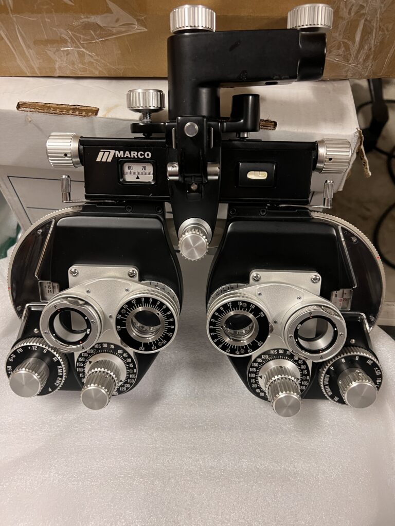 MARCO RT PLUS CYLINDER PHOROPTER. END OF YEAR SPECIAL PRICE REDUCTION ...