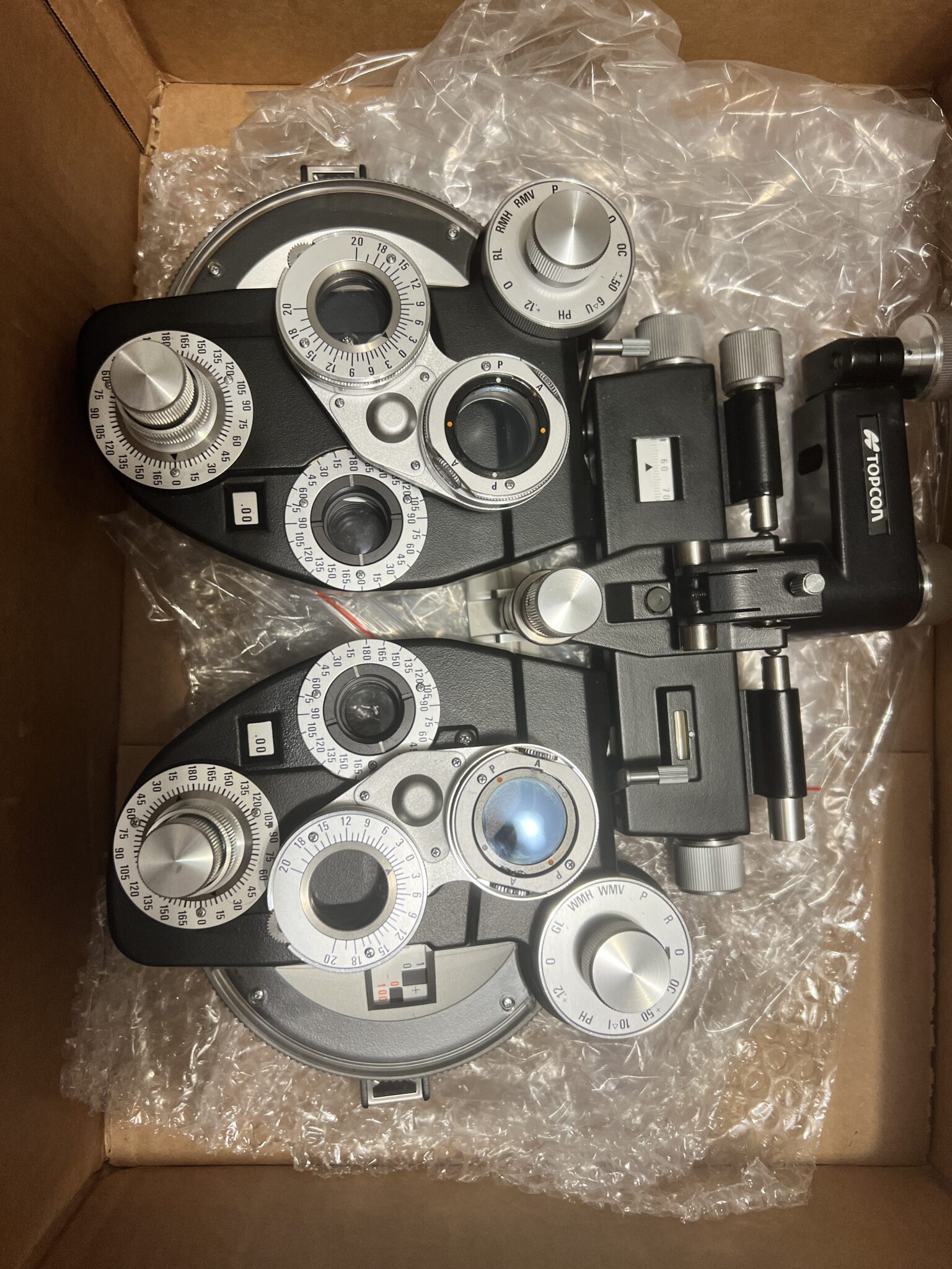 TOPCON VT-10 + CYLINDER PHOROPTER - LIKE NEW CONDITION - WECI