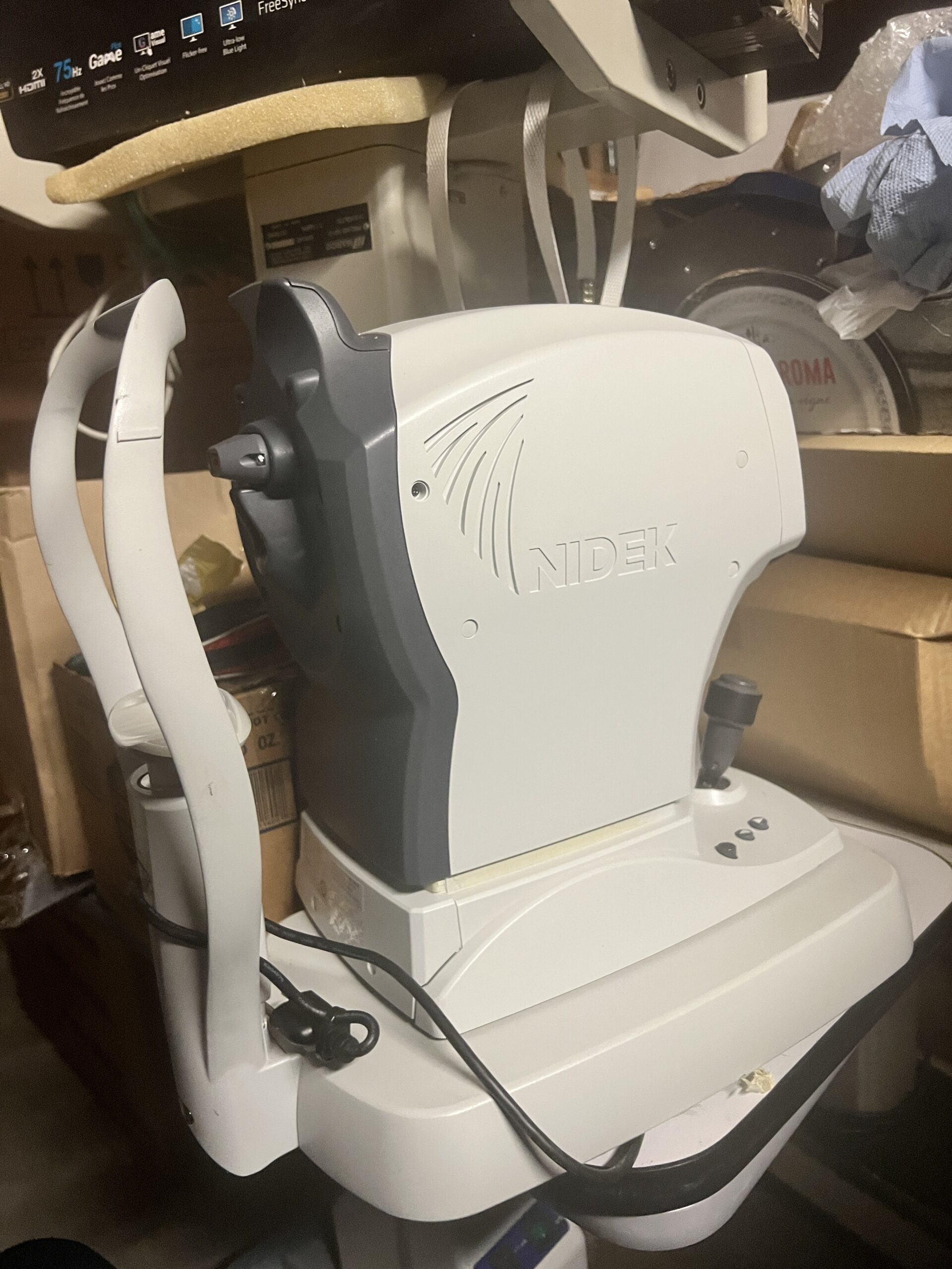NIDEK RKT-7700 AUTOMATIC REFRACTOR KERATOMETER TONOMETER COMBO - WECI